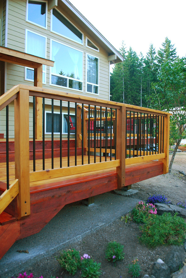 Wood Deck Installation - Northwest Decks