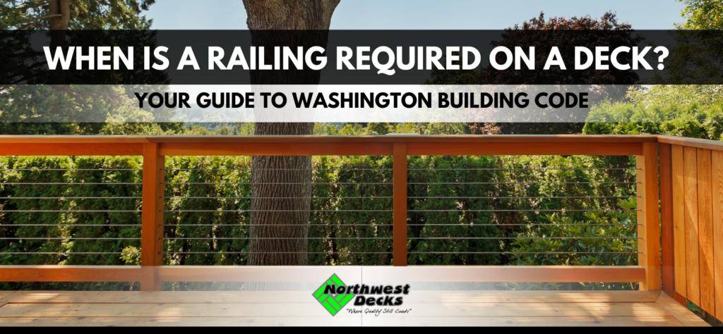 When is a Railing Required on a Deck? Deck Railing Requirements ...